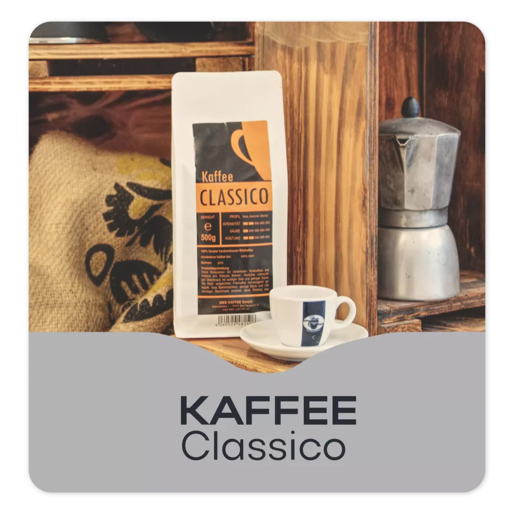 Classico - ein klassischer Kaffee für jeden Haushalt
